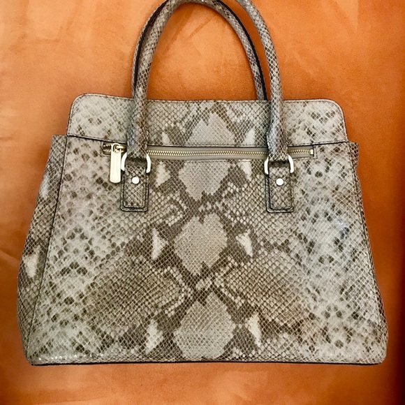 Michael Kors | Bags | Michael Kors Snakeskin Handbag | Poshmark
